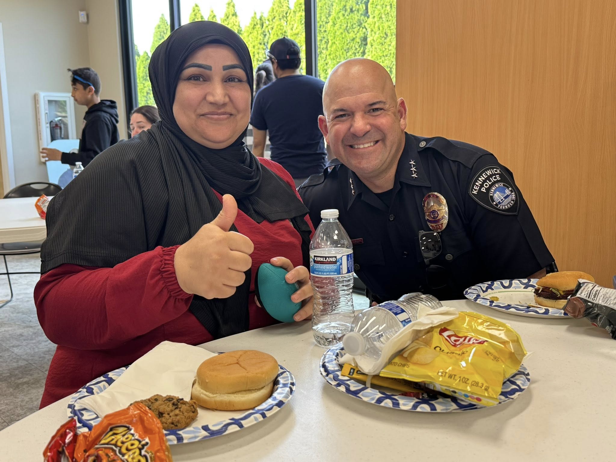 Kennewick Police Department visits B5! - B5